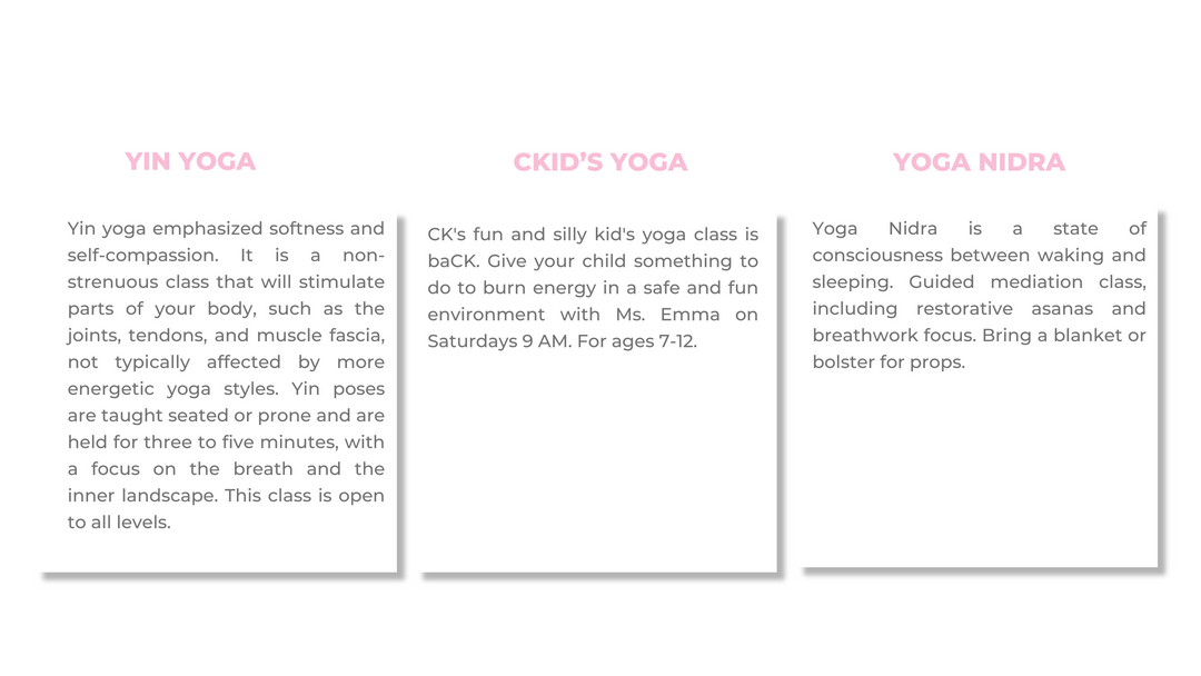 CK Yoga – CK DanceWorks, Inc.