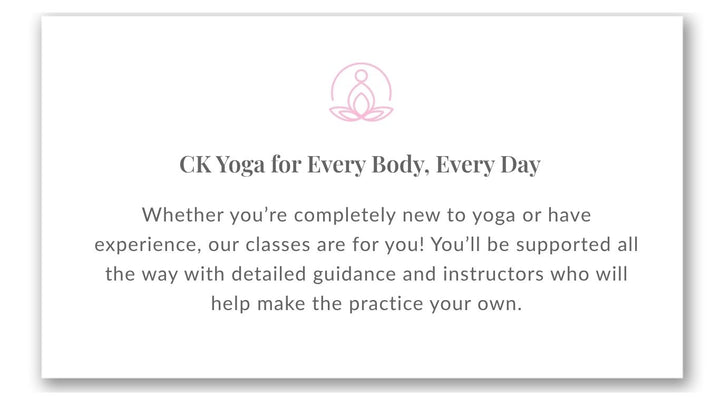 CK Yoga – CK DanceWorks, Inc.